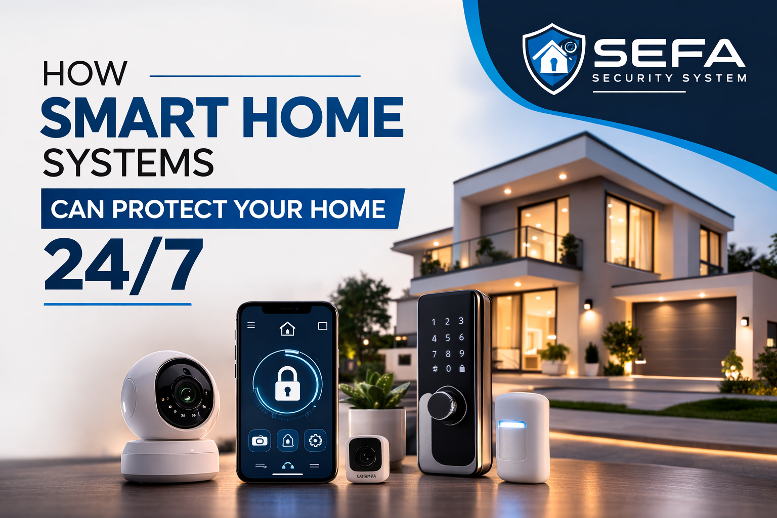 How Smart Home Systems Can Protect Your Home 24/7